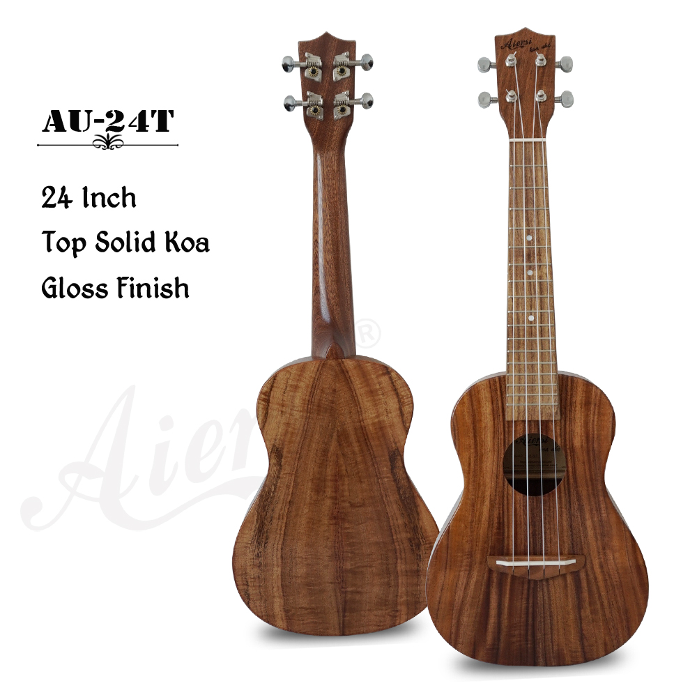 Solid Acacia Wood Concert Ukulele – Aiersi Ukulele