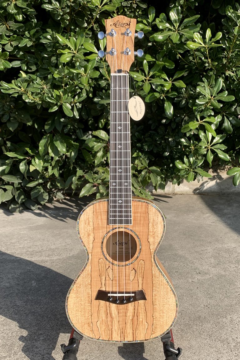 26 Inch Spalted Maple Tenor Ukulele – Aiersi Ukulele