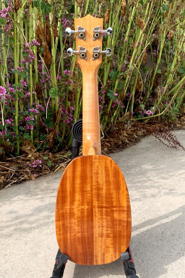 21 Inch Pili Koko Koa Pineapple Soprano Ukulele – Aiersi Ukulele