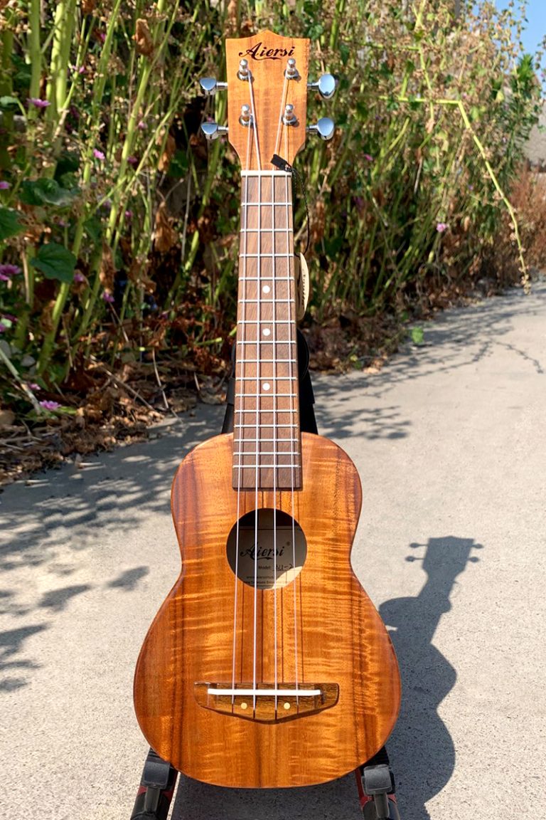 Pili Koko Koa All Solid 21 Inch Soprano Ukulele – Aiersi Ukulele